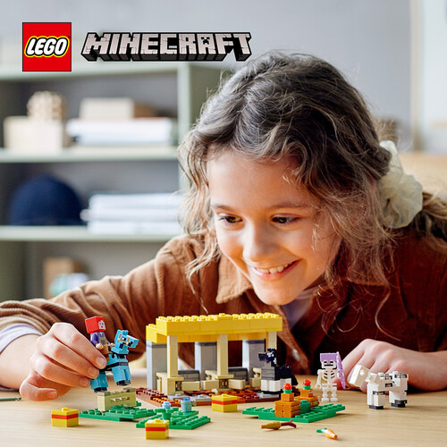 Buy LEGO® Minecraft™ The Horse Stable 21171 at GameFly | GameFly