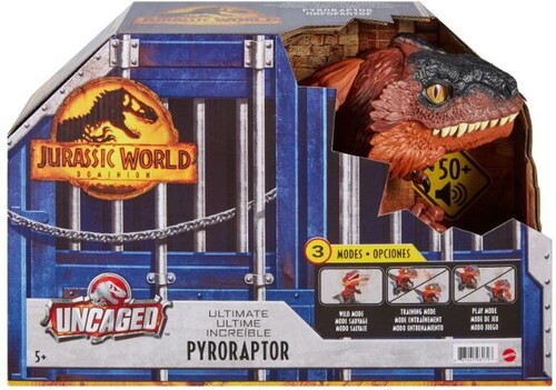 Buy Mattel - Jurassic World Dominion Uncaged Ultimate Pyroraptor at ...