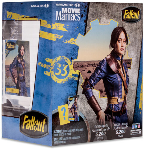 Buy McFarlane - Fallout - Movie Maniacs - Lucy 6"" Posed Figure at ...
