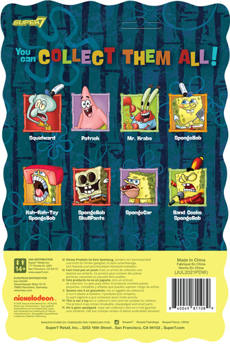 Buy Super7 - SpongeBob SquarePants ReAction Wave 2 - Kah-Rah-Tay ...