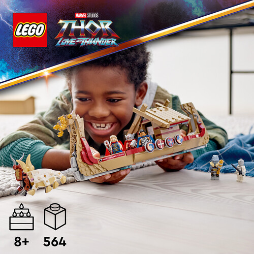 Buy LEGO® Marvel Super Heroes Thor Love and Thunder The Goat Boat 76208 ...