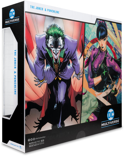 Buy DC Multiverse - DC Collector - The Joker & Punchline Action Figure ...