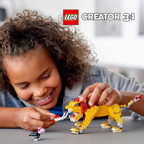 Buy LEGO® Creator Wild Lion, 3-in-1 31112 at GameFly | GameFly