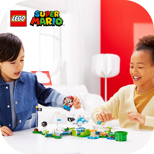 Buy LEGO® Super Mario™ Lakitu Sky World Expansion Set 71389 at GameFly ...
