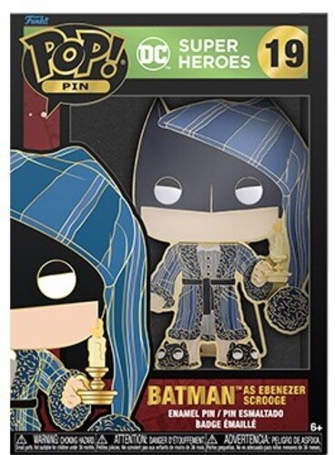 Buy Funko Pop Pins Dc Holiday Batman As Ebenezer Scrooge At Gamefly