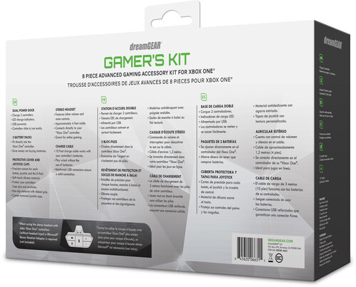 Buy DreamGear DGXB1-6631 Xbox One Advanced Gamer's 8 PC Accessories Kit ...