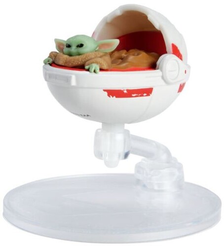 Buy Mattel - Hot Wheels Star Wars, The Mandalorian The Child Hover Pram ...