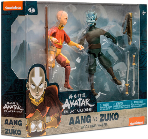 Buy McFarlane - Avatar TLAB Combo Pack - Aang vs Blue Spirit Zuko at ...