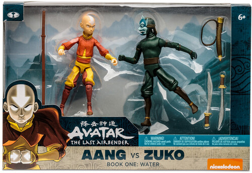 Buy McFarlane - Avatar TLAB Combo Pack - Aang vs Blue Spirit Zuko at ...