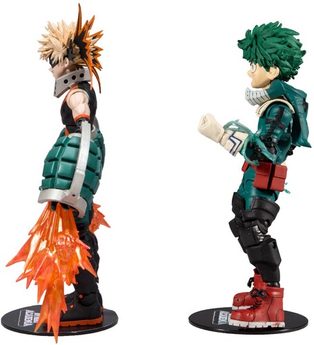 Buy My Hero Academia 2Pk Midoriya & Bakugo Action Figures (7"") at ...