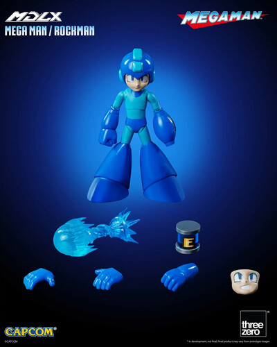 Buy Threezero - Rockman / Mega Man - MDLX - Rockman 4"" Action Figure ...