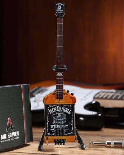 Buy Axe Heaven Michael Anthony Jack Daniels Mini Bass Guitar Replica ...