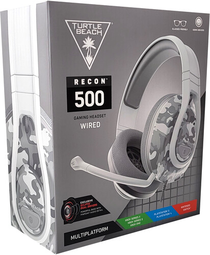 Buy Turtle Beach Recon 500 Wired Gaming Headset - Arctic Camo at ...