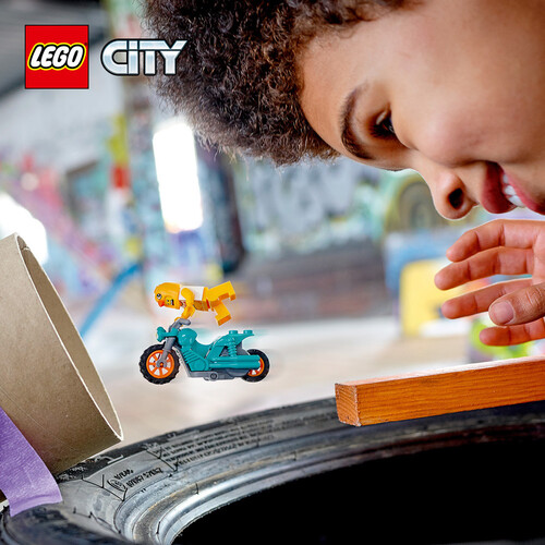 Buy LEGO® City Chicken Stunt Bike 60310 at GameFly | GameFly