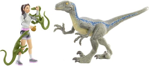 Buy Mattel - Jurassic World Yaz, Velociraptor, Compys & Compass ...