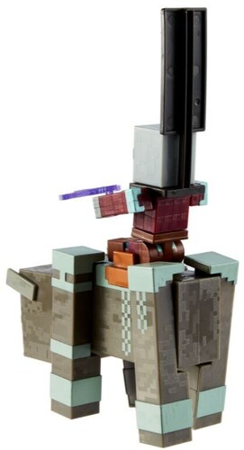 Buy Mattel Collectible - Minecraft 2-Pack Raid Captain and Ravager at ...