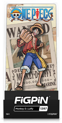 Buy FiGPiN - One Piece - Monkey D. Luffy Enamel Pin (1287) at GameFly ...