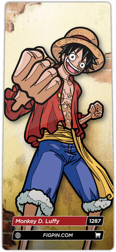 Buy FiGPiN - One Piece - Monkey D. Luffy Enamel Pin (1287) at GameFly ...