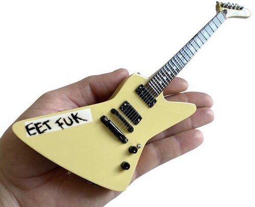 Buy James Hetfield Metallica ESP MX-220 1987 eet fuk Mini Guitar ...