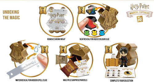 Buy YuMe Harry Potter Magical Capsule Double Pack. 7 Surprise reveals ...