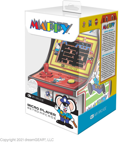 Buy My Arcade DGUNL-3224 Mappy Micro Player Retro Arcade Machine -6.75 ...