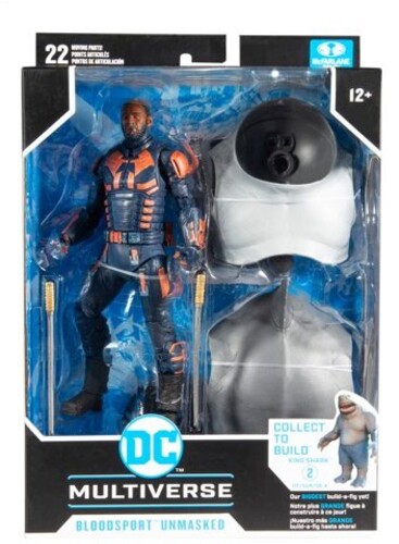Buy DC Multiverse - The Suicide Squad Movie - 7"" Unmasked Bloodsport ...