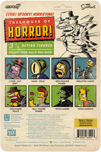 Buy Super7 - The Simpsons - ReAction Wv4 - Witch Marge (Treehouse Of ...